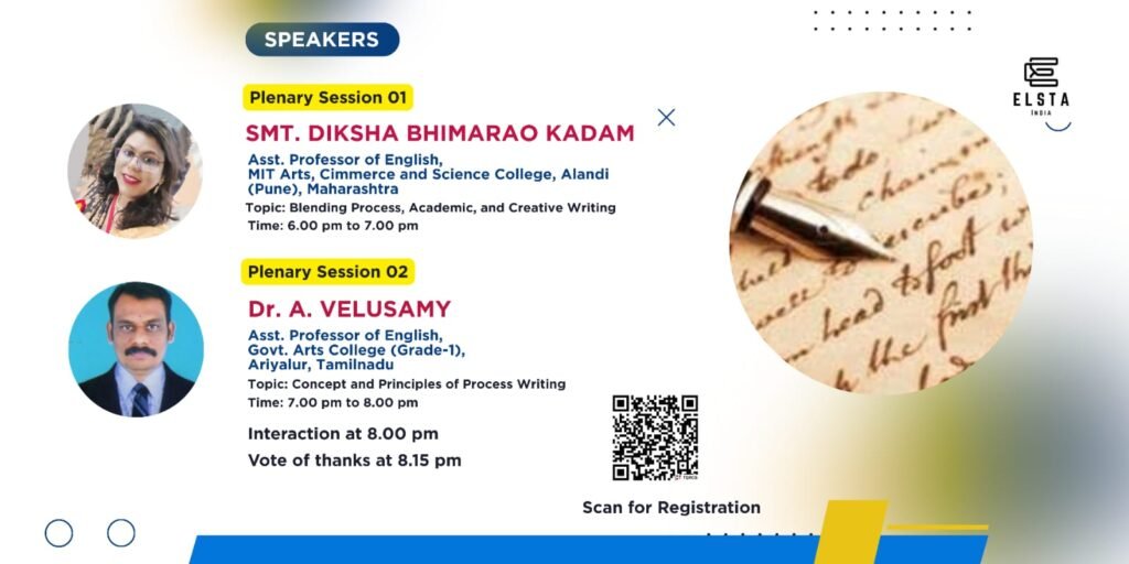 Online National Level Workshop on ” Teaching Writing: Process Writing, Academic Writing, and ...